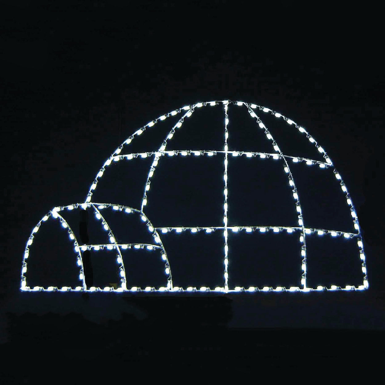 10' Igloo Ground Mount Christmas Decoration | Display Sales