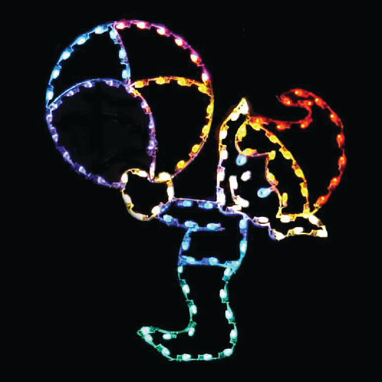 6' Elf with Ball Ground Mount Christmas Decoration - Display Sales