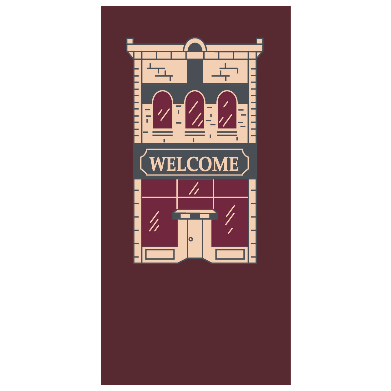BS100 Building Welcome - Pole Banner – Display Sales