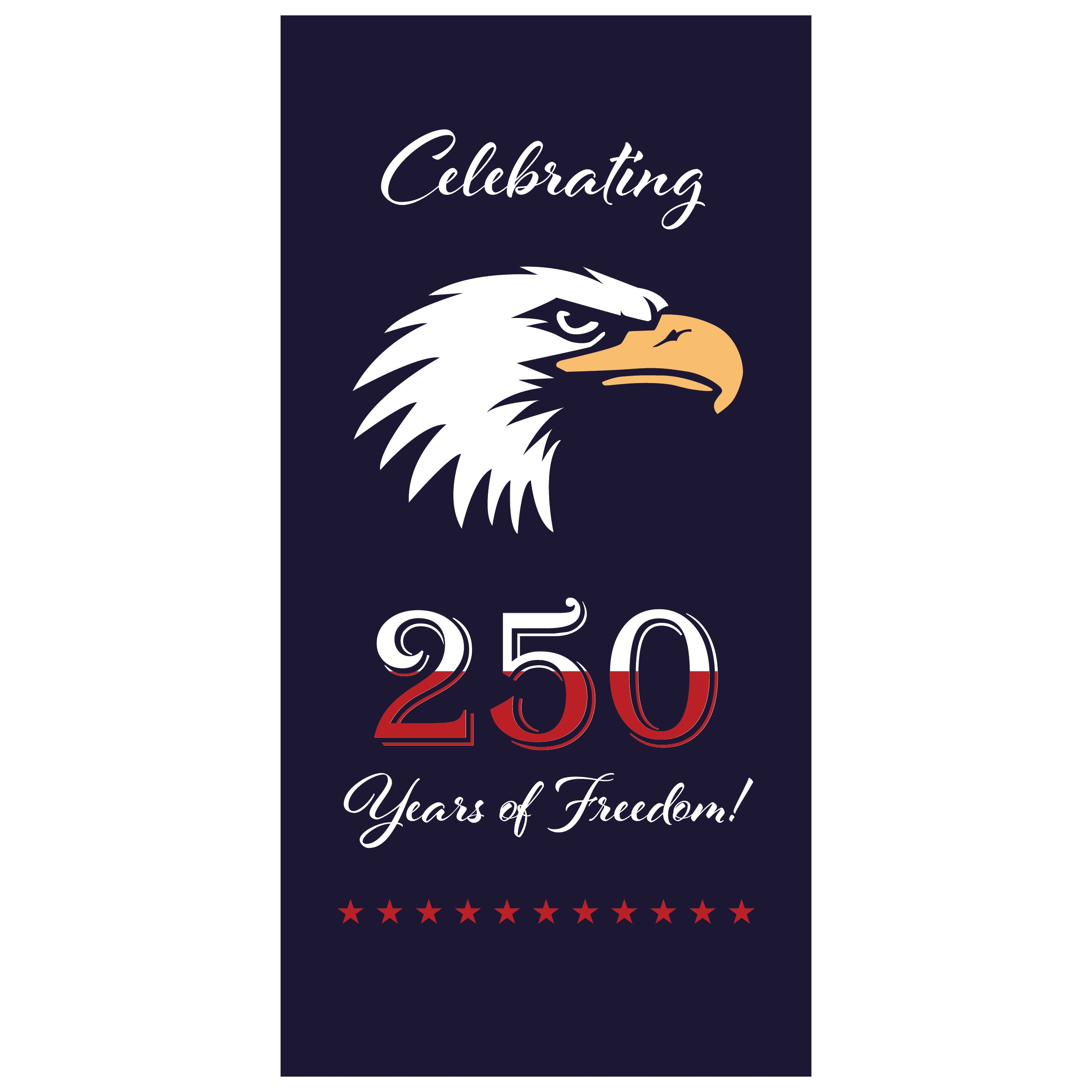 BS733 Freedom - Pole Banner – Display Sales