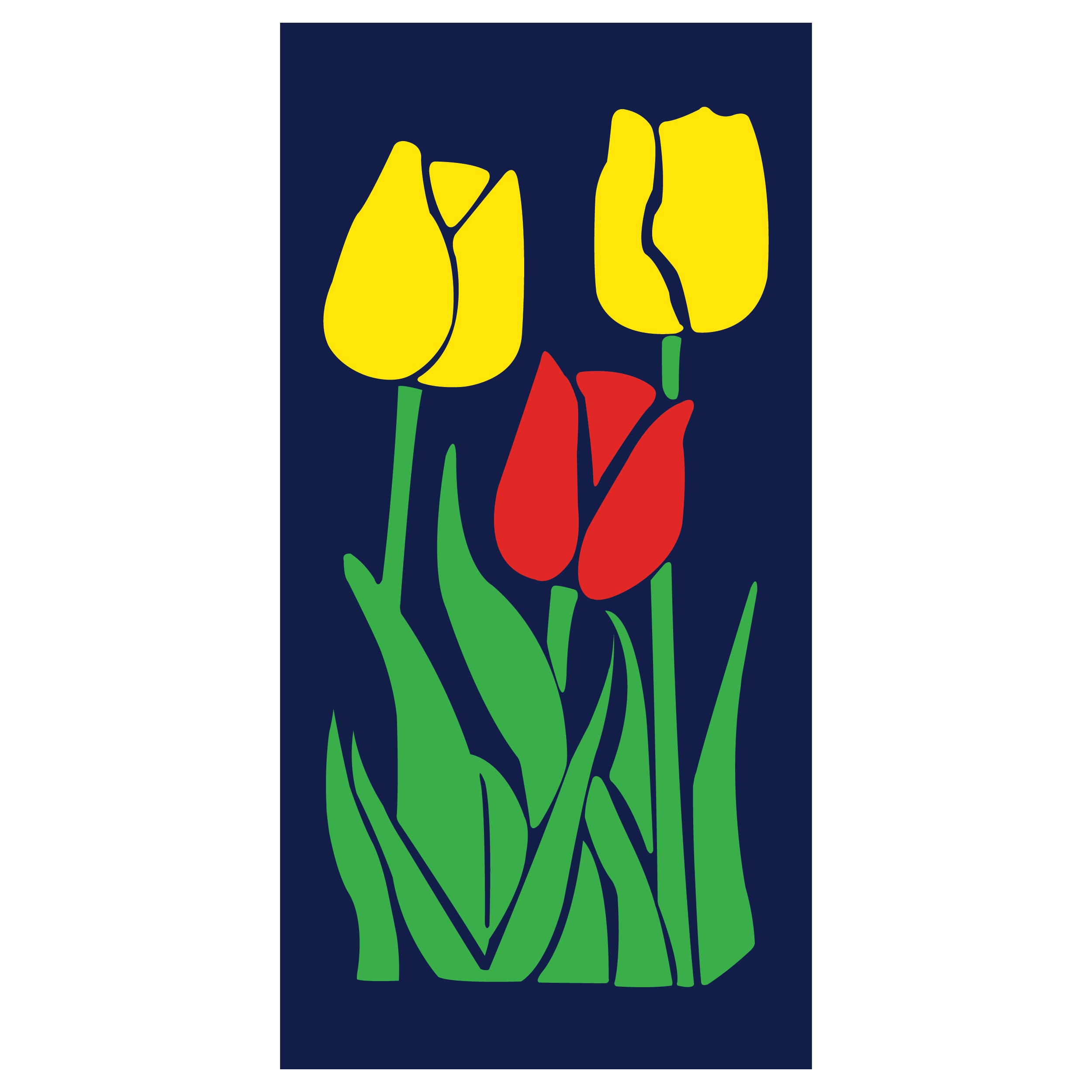 BS869 Fresh Tulips - Pole Banner – Display Sales