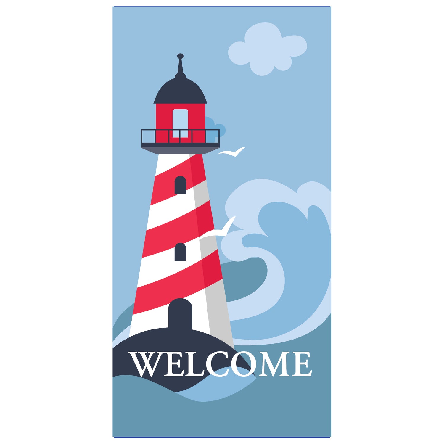 D638 Lighthouse - Pole Banner – Display Sales