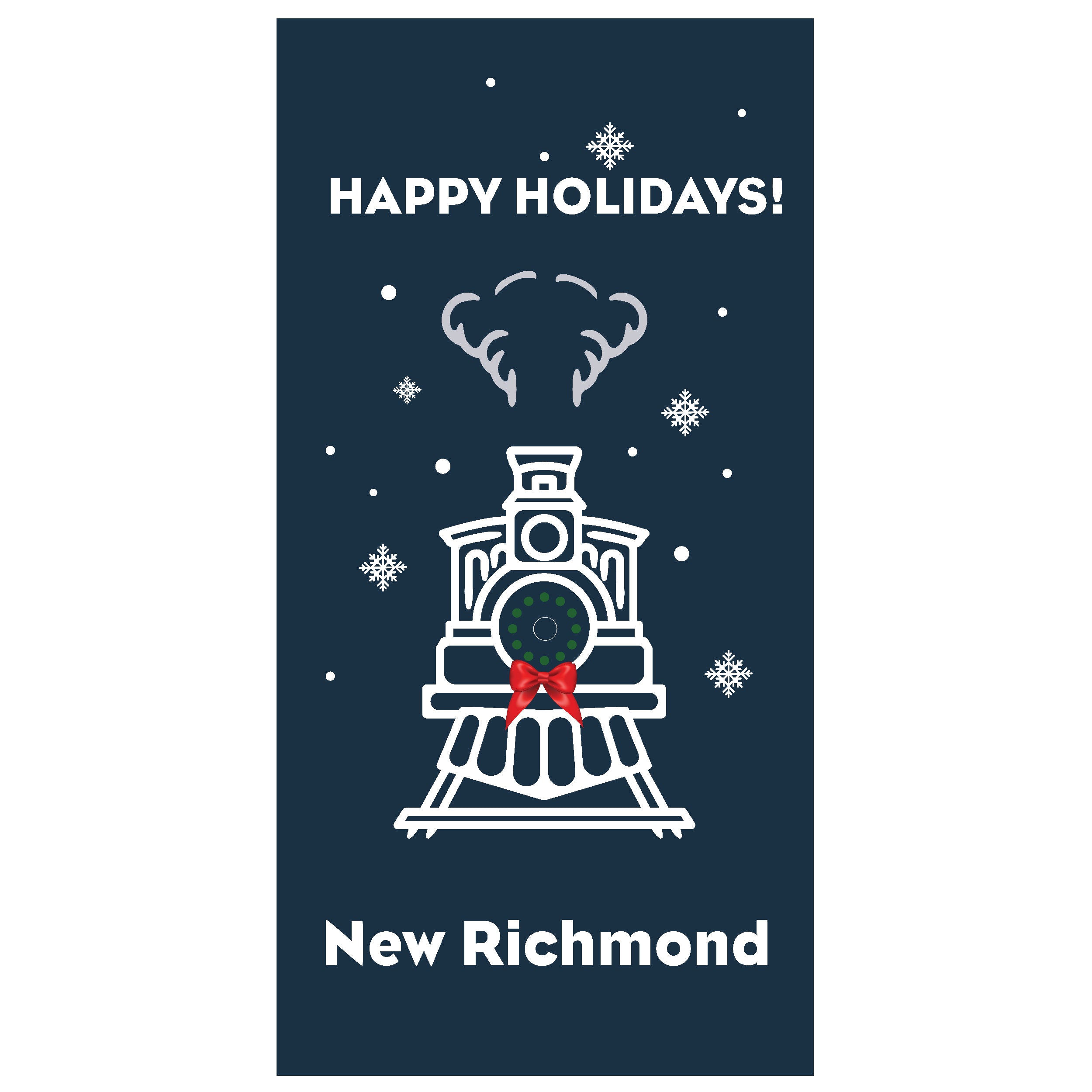 D646 Holiday Train - Pole Banner – Display Sales