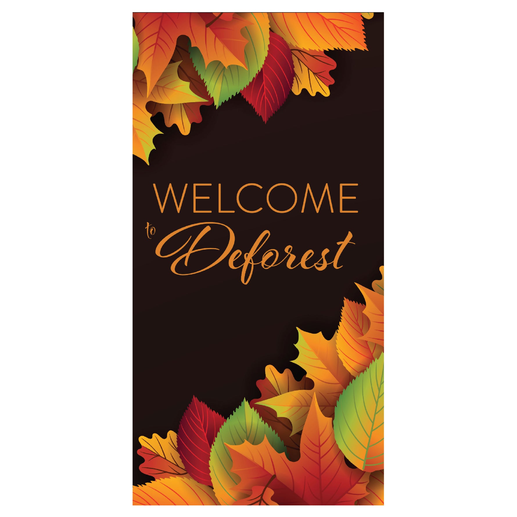 D677 Fall Valley - Pole Banner | Display Sales