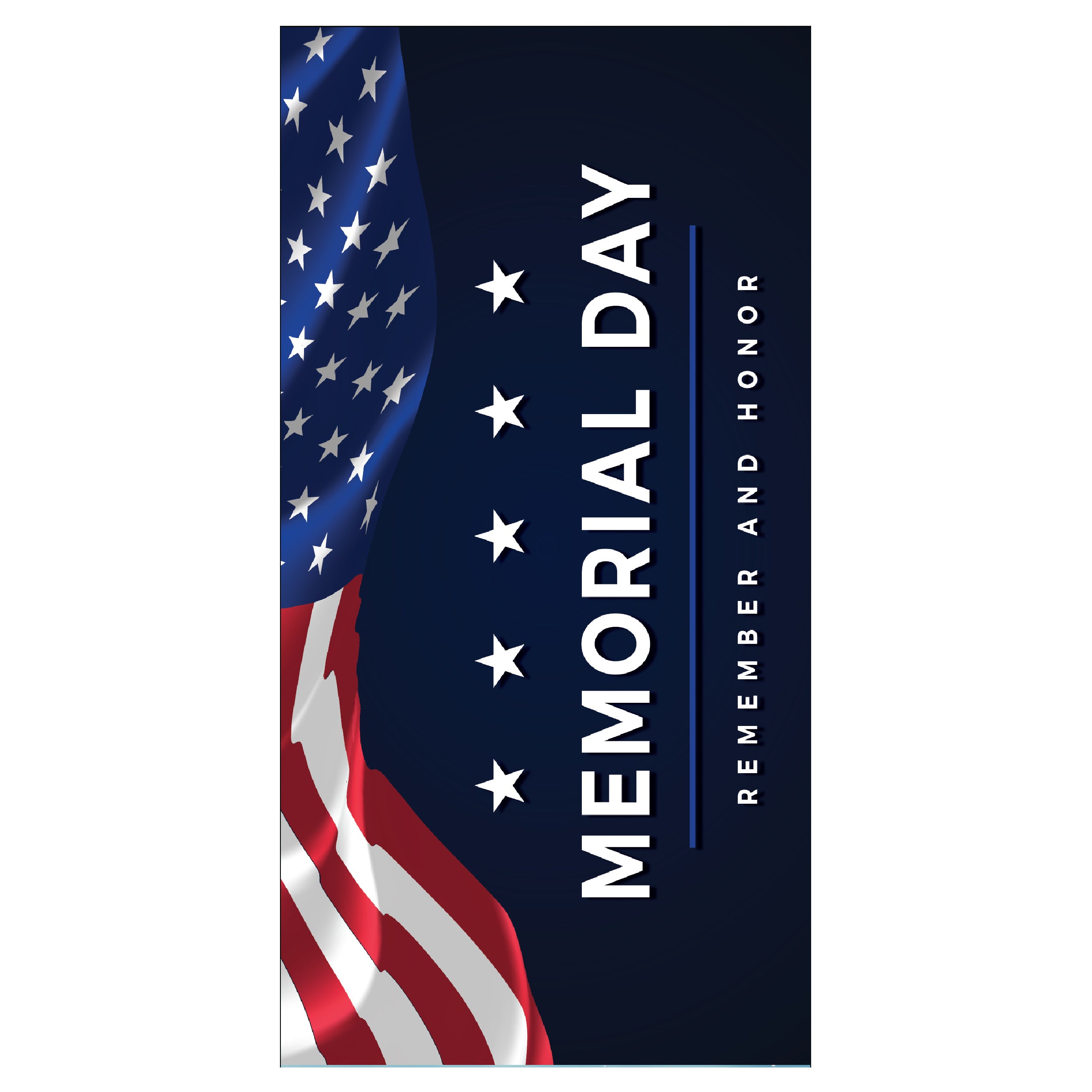 D739 Remember - Pole Banner – Display Sales