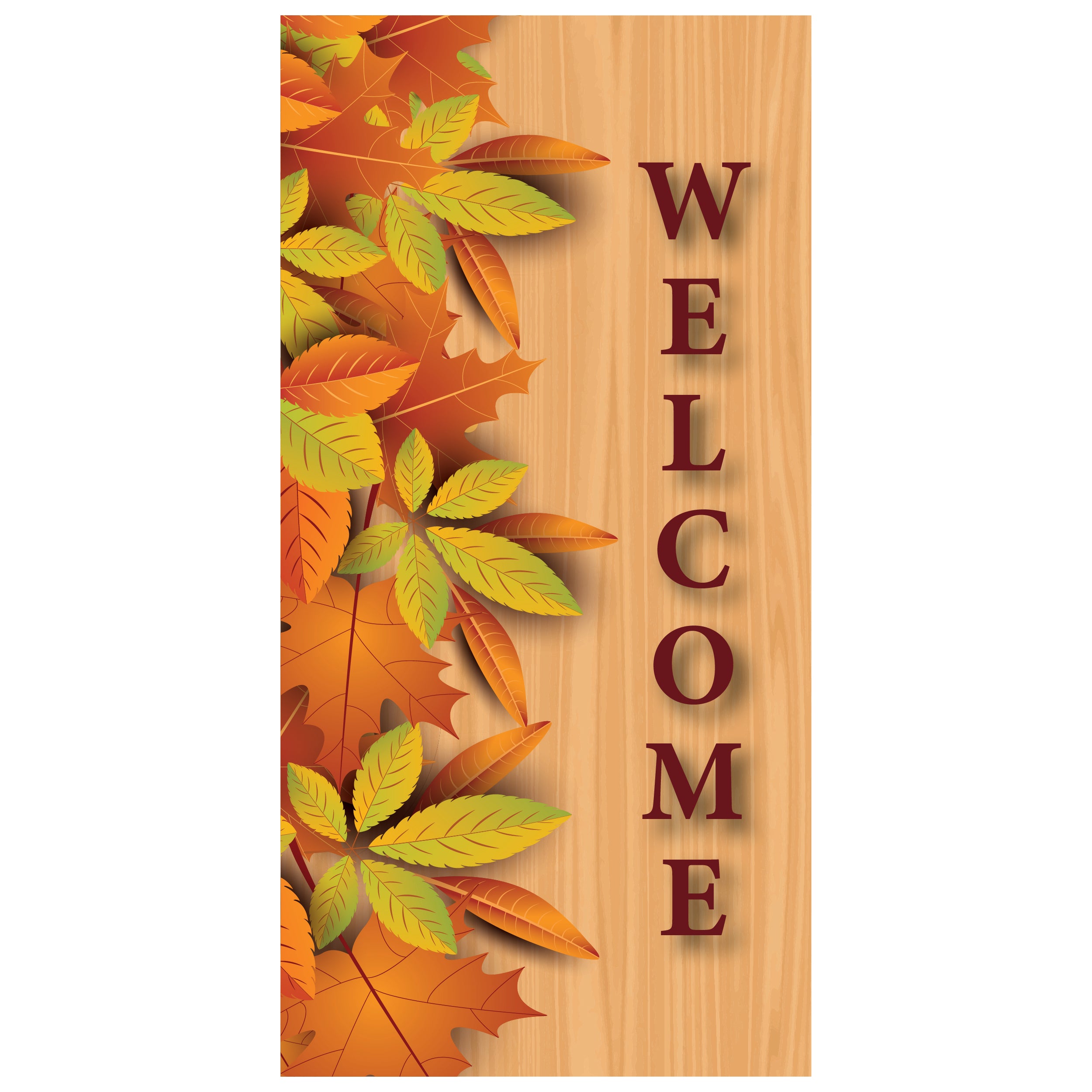 D677 Fall Valley - Pole Banner | Display Sales