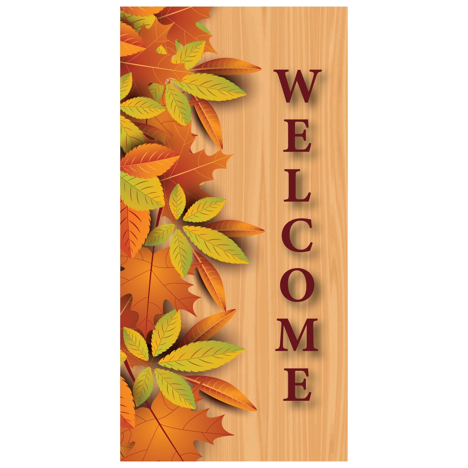 D677 Fall Valley - Pole Banner | Display Sales