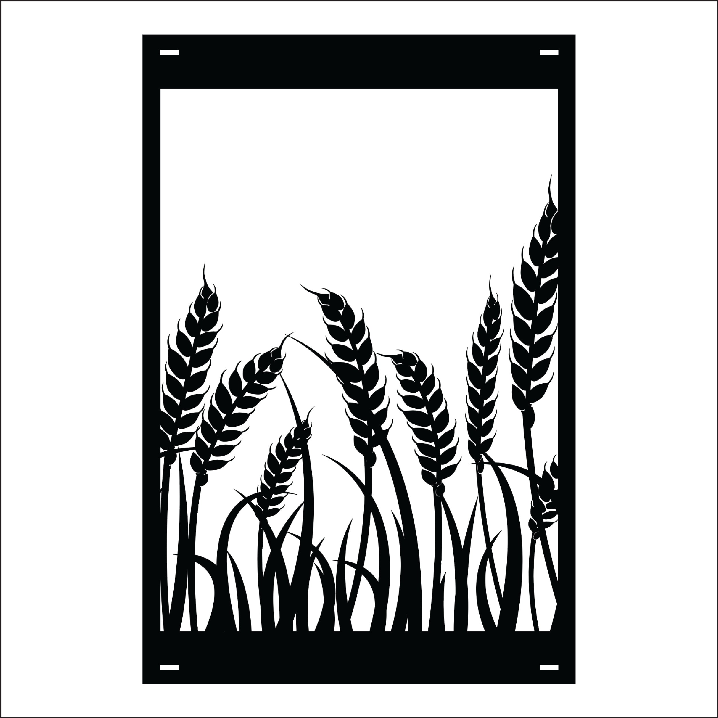 M127 Wheat Field - Metal Pole Banner | Display Sales