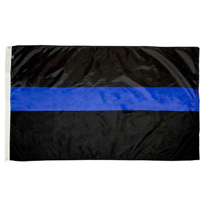 3' x 5' Thin Blue Line Flag - Nylon – Display Sales