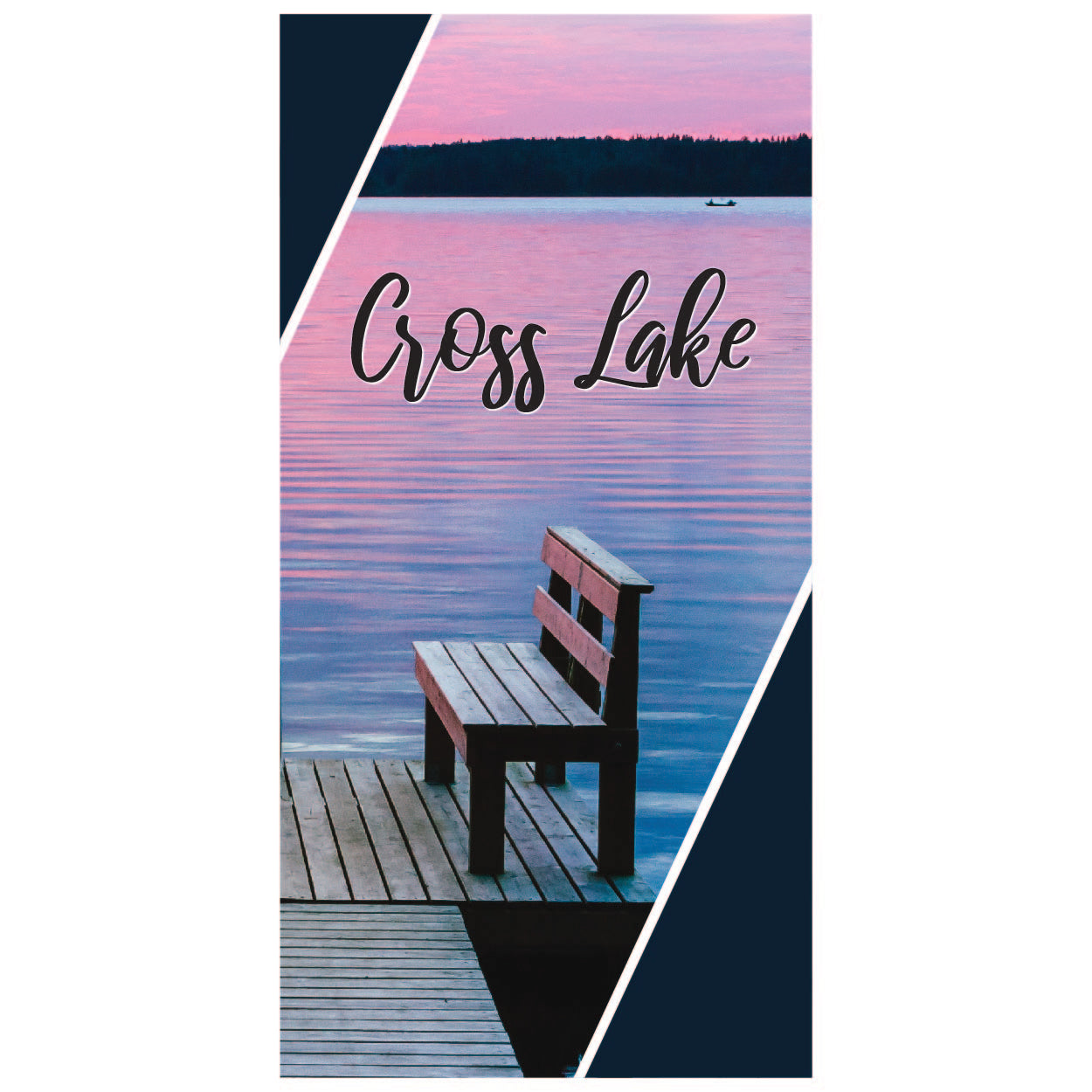 D519 Dock Sunset - Pole Banner – Display Sales