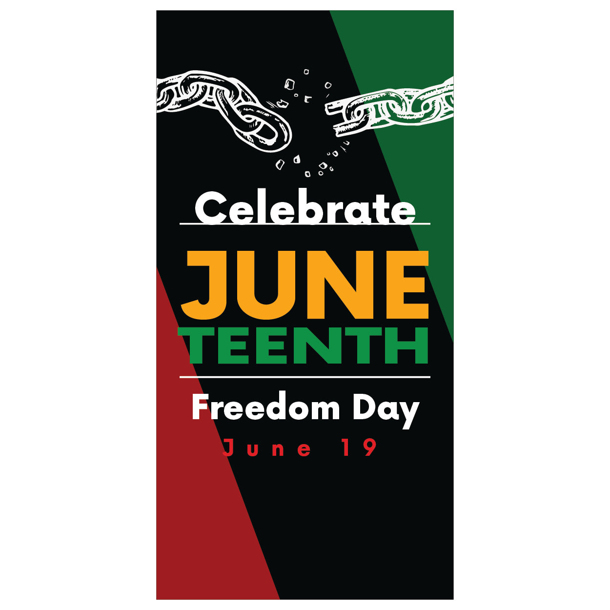 D565 Juneteenth - Pole Banner – Display Sales